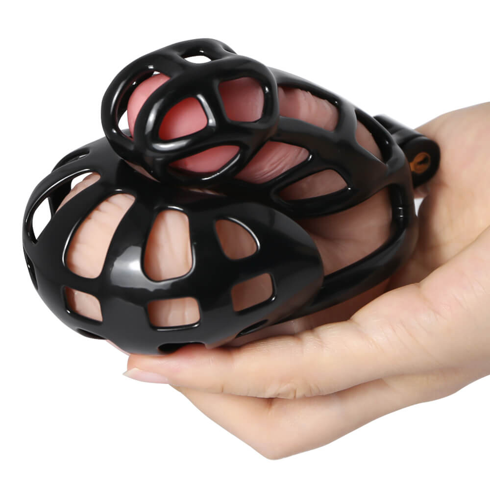 Black Mamba Chastity Cage With Balls Cage – cobrachastity